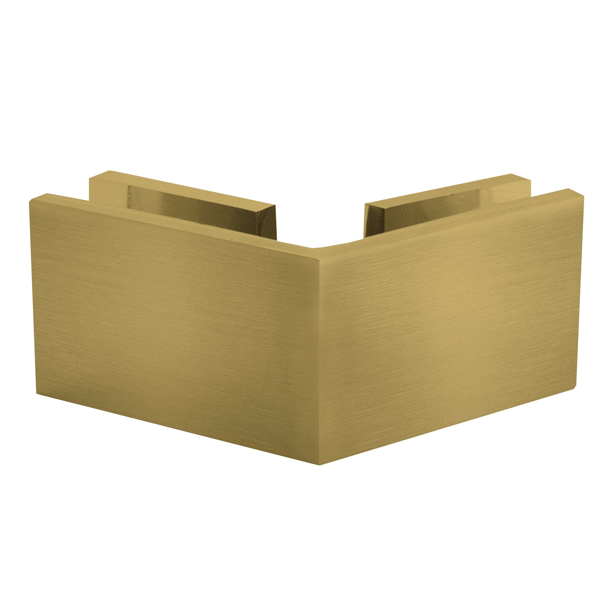 Square 135° Closed Face Clamp Glass to Glass – Glaze Hardware