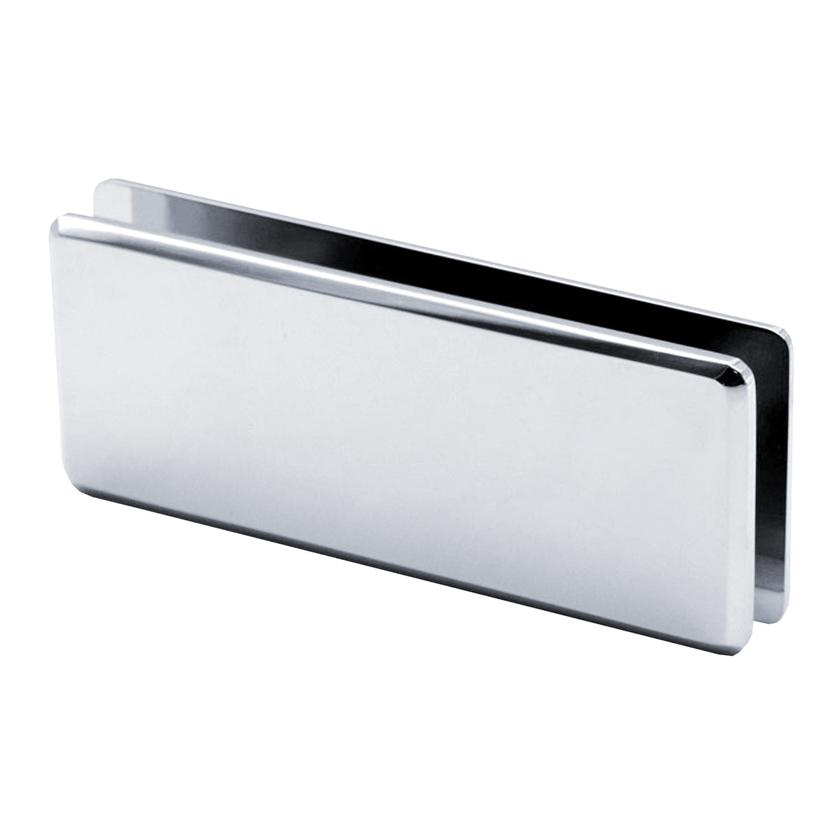 Beveled 180° Heavy Duty Glass To Glass Edges Glass Clamp – Glaze Hardware