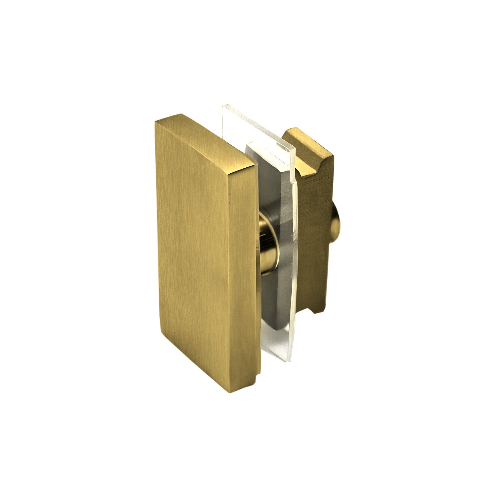 Symmetry 90° Return Panel Connector – Glaze Hardware