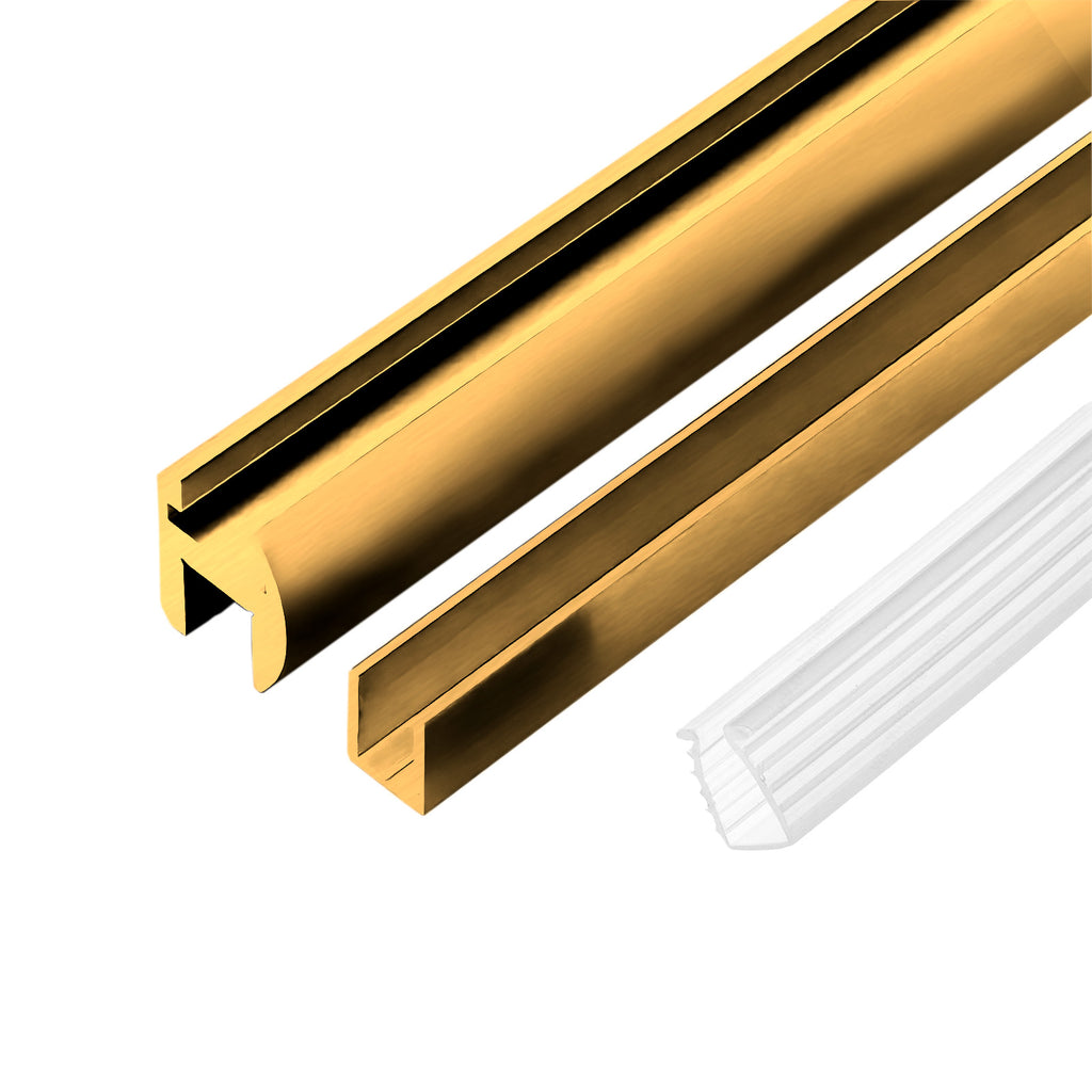 Glaze Shower Door Header Kit – 144” – Glaze Hardware