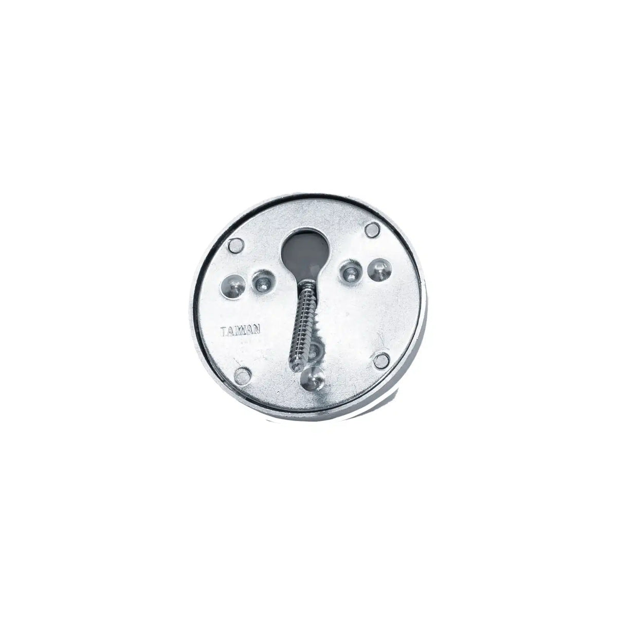 Satin Chrome Wall-Mounted Convex Type Doorstop – Glaze Hardware