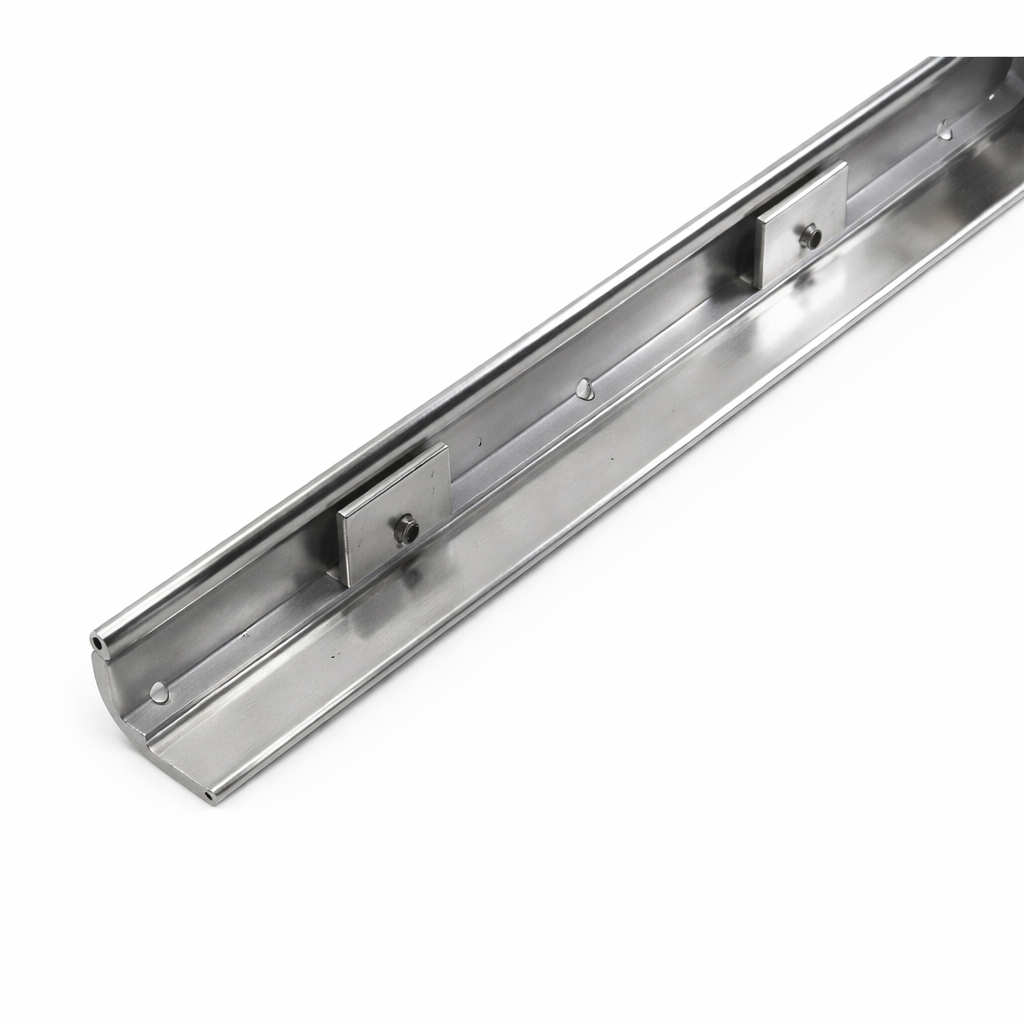 10′ Mechanical Glazing Channel for 3/8” to 1/2″ – Glaze Hardware