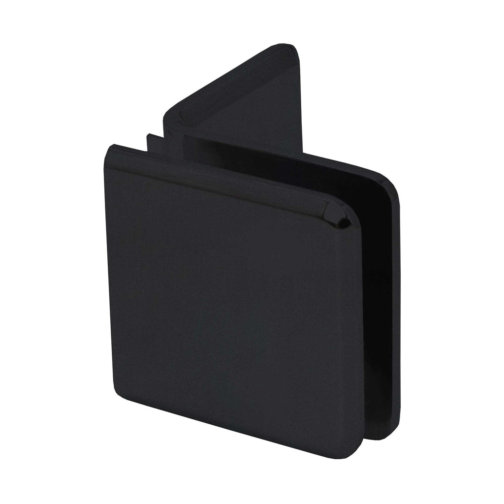 Beveled Wall Mount Glass Clamp with Long Leg – Glaze Hardware