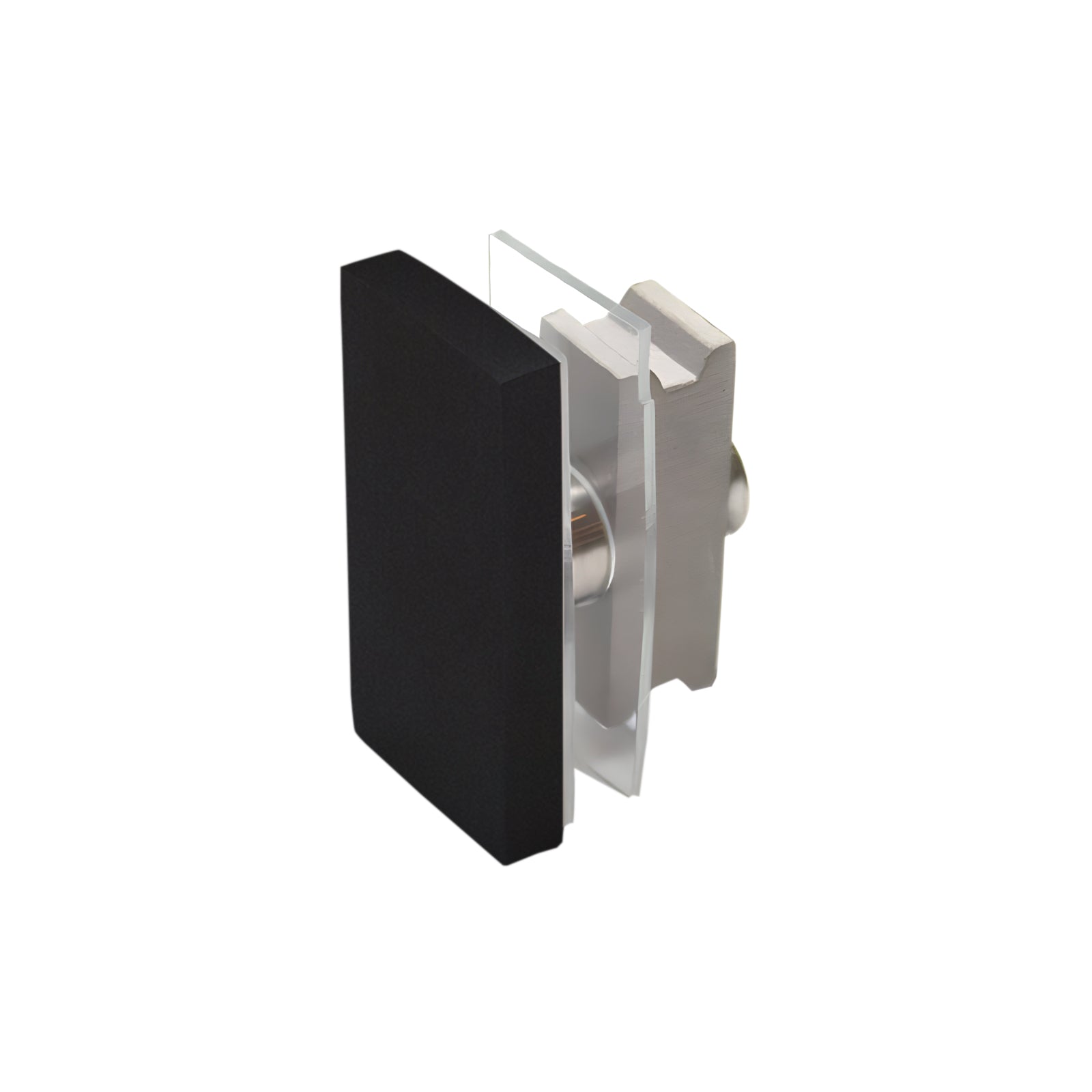 Symmetry 90° Return Panel Connector – Glaze Hardware
